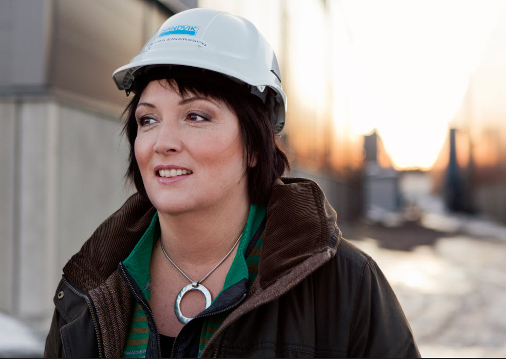 Sandvik breaks the glass ceiling