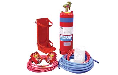 Sandvik launches green fire suppressant